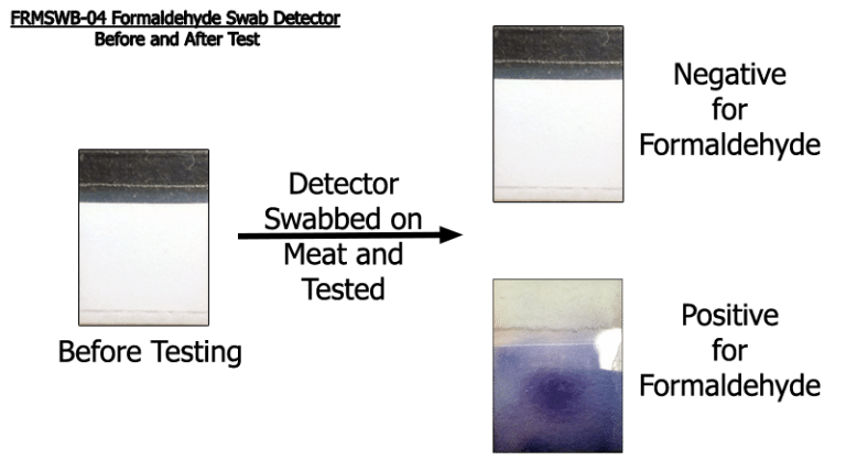 Formaldehyde Swab Detector - Chemsee